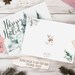 Rustic Woodland Holiday Card Template (digital Download) - Etsy