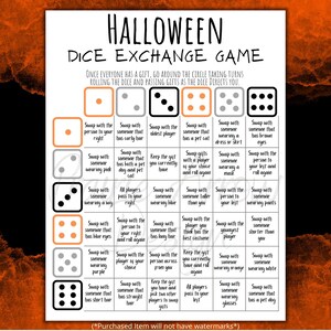 Halloween Dice 3 Game Bundle ⁝ Halloween Party Games ⁝ Hw0x01 - Etsy