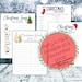 Christmas Words A to Z Printable Game ⁝ Christmas Party Game ⁝ Holiday ...