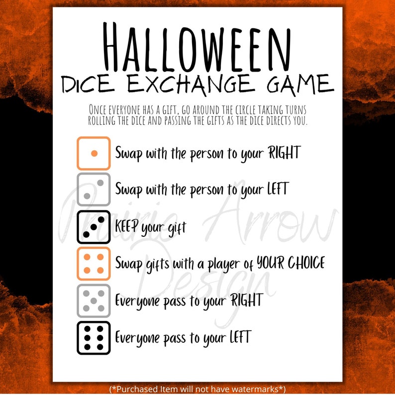 Halloween Dice 3 Game Bundle ⁝ Halloween Party Games ⁝ Hw0x01 - Etsy