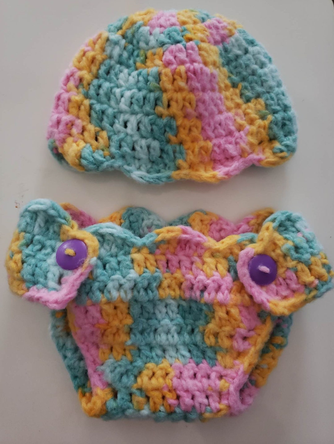 Easter Egg Diaper Cover & Hat Crochet Pattern - Etsy