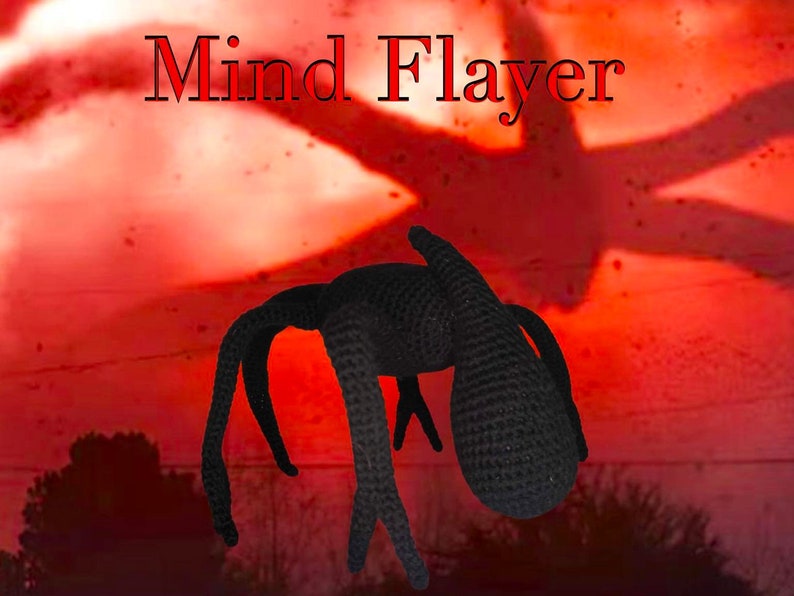 Stranger Things Mind Flayer / Shadow Monster Crochet Pattern Only - Etsy