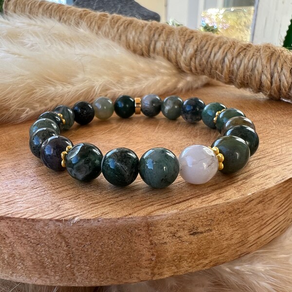 Agate Bracelet - Etsy