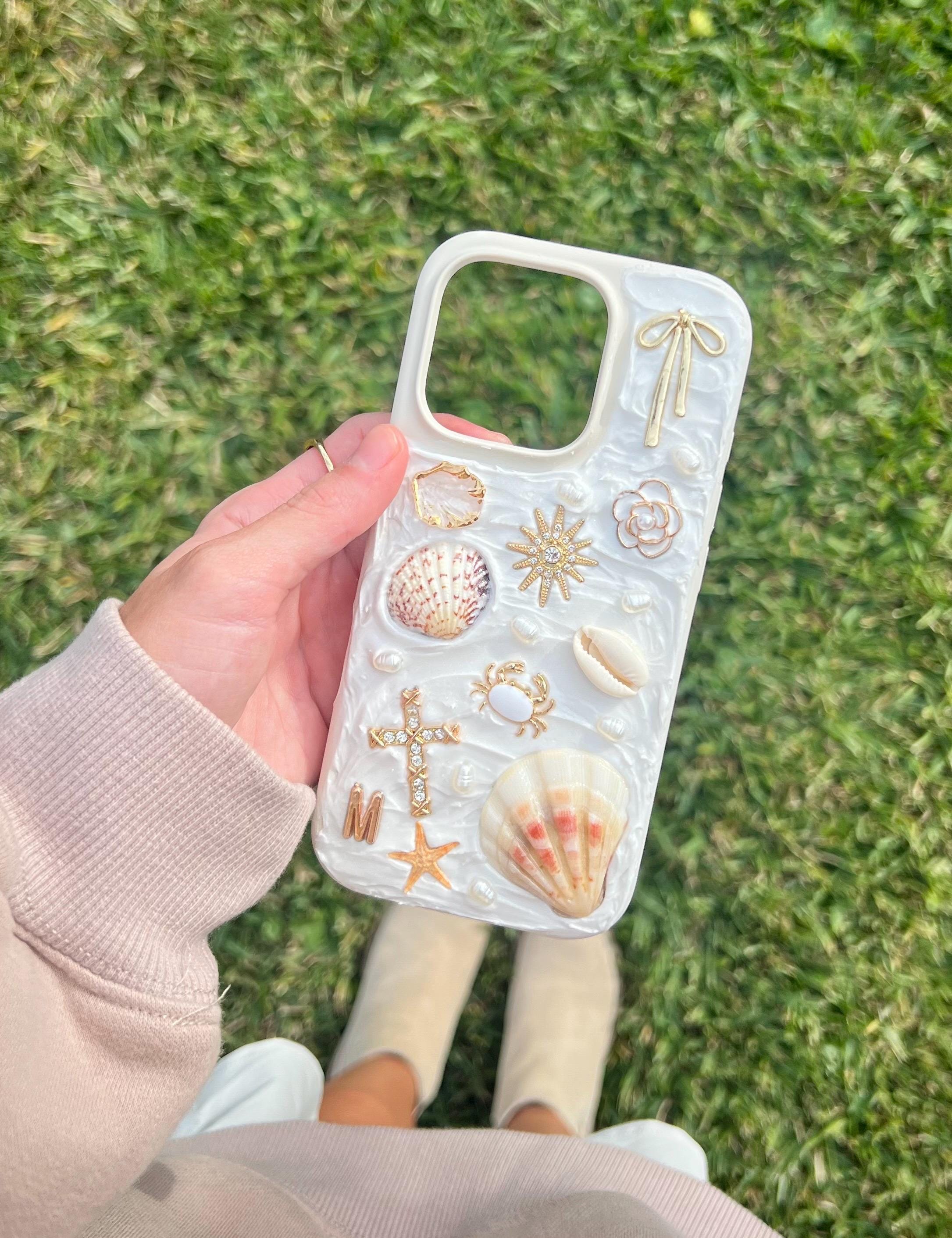 Coastal Seashell Phone Case Decoden Phone Case Beach Lover Gift ...