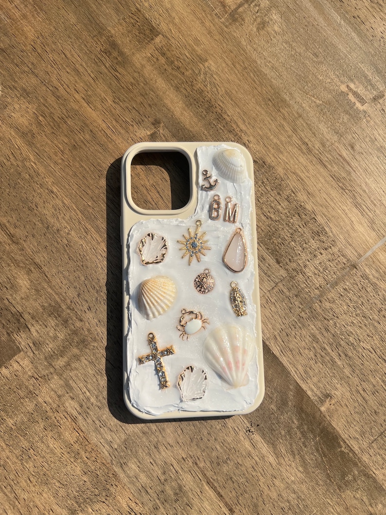 Coastal Seashell Phone Case Decoden Phone Case Beach Lover Gift ...