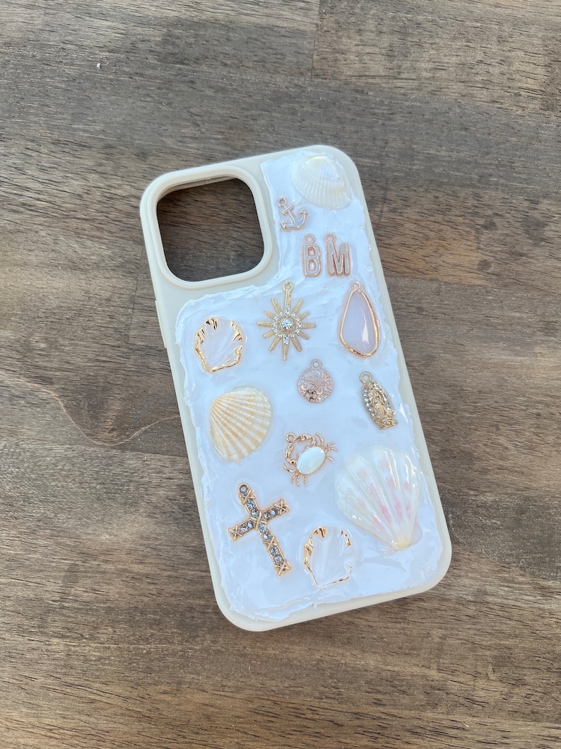 Coastal Seashell Phone Case Decoden Phone Case Beach Lover Gift ...