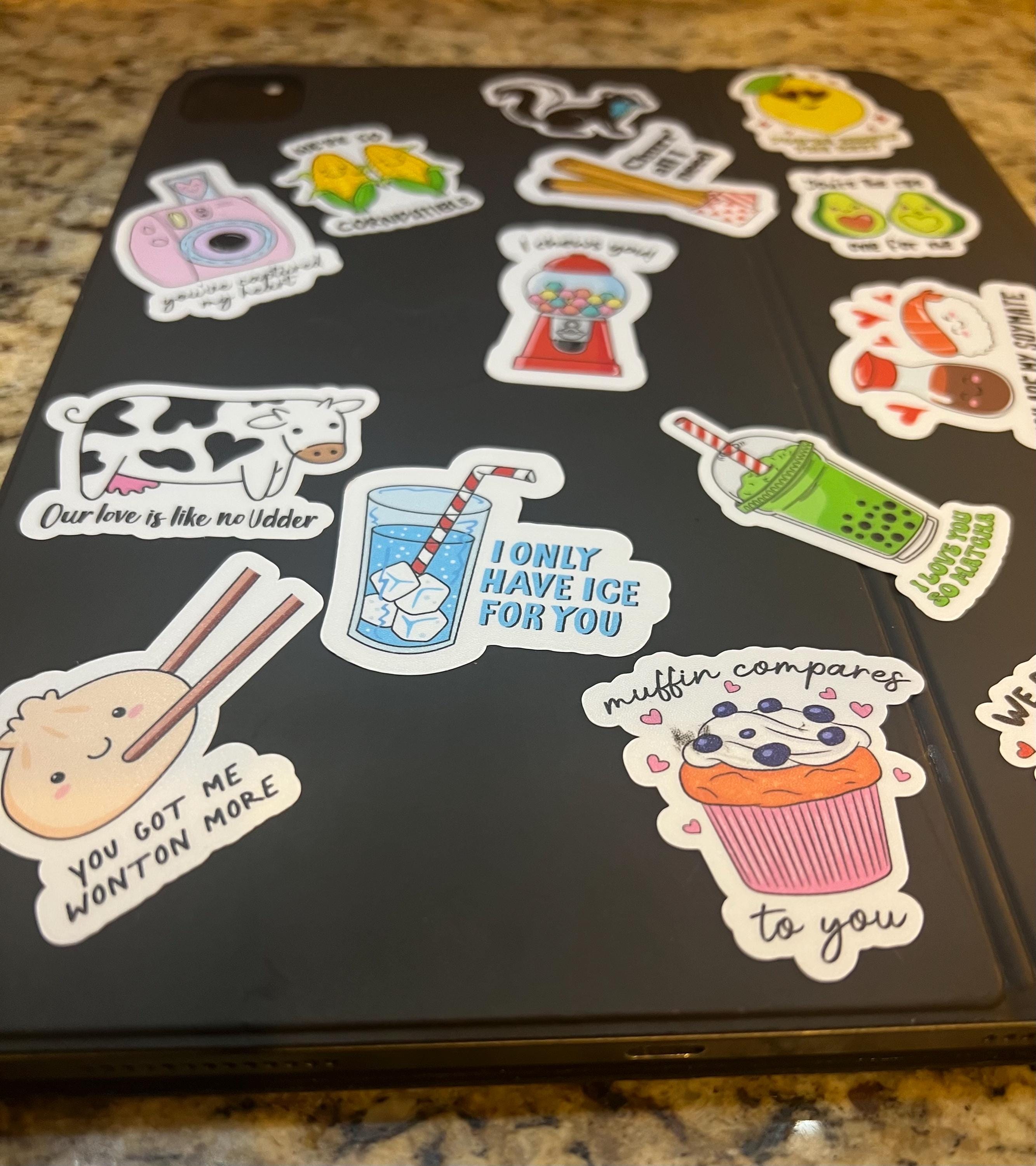 4x6 Love Puns Sticker Sheet - Etsy