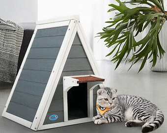 Double Cat House | Etsy