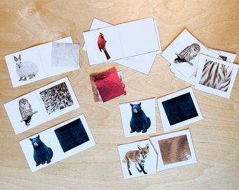 Montessori Animal Match | Etsy