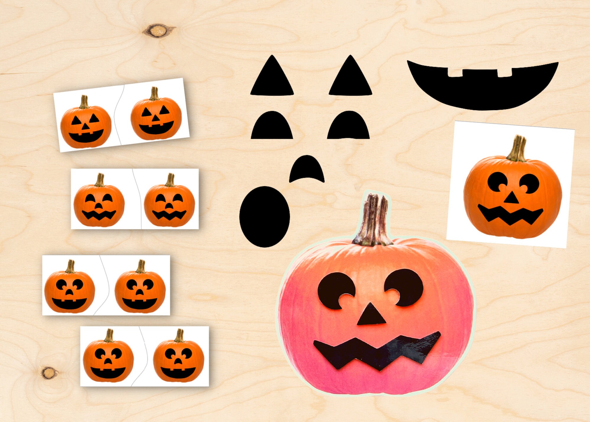 Jack O'Lanterns Activities / Montessori aligned printable — Nurtured Play