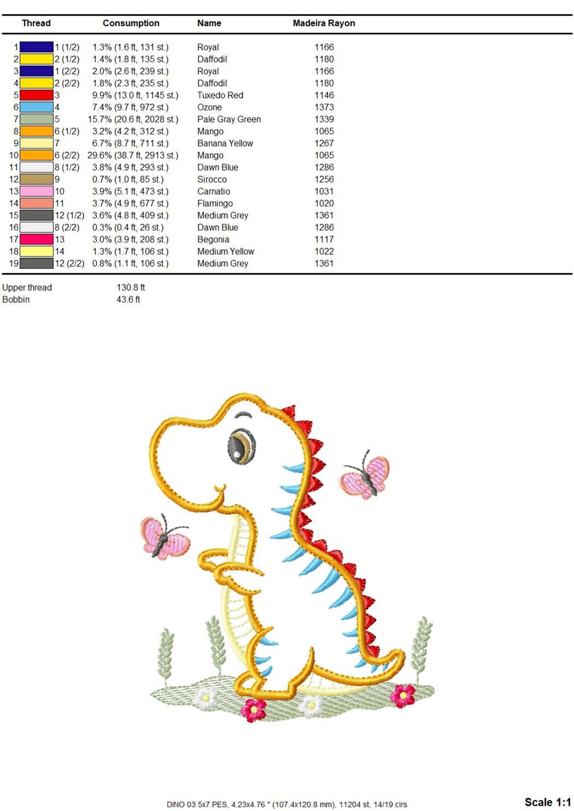 DINO Machine Embroidery Designs DINOSAUR Embroidery Design - Etsy UK