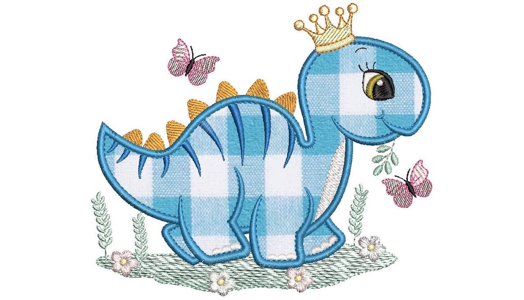DINO Machine Embroidery Designs DINOSAUR Embroidery Design, Machine ...