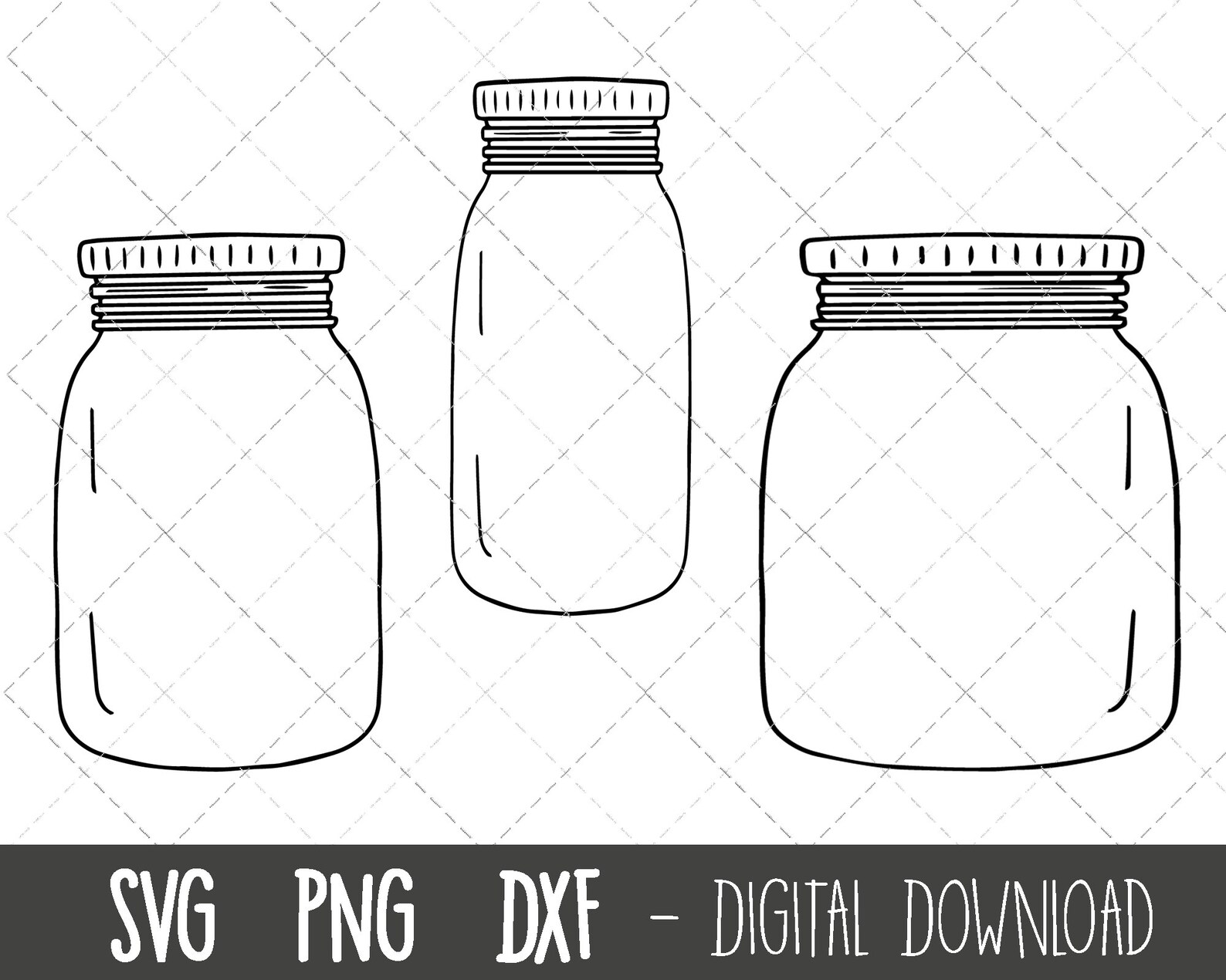 Mason Jars Svg Glass Jar Svg Glass Jar Clipart Glass Cup - Etsy