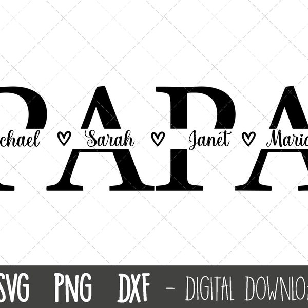 Papa Svg - Etsy