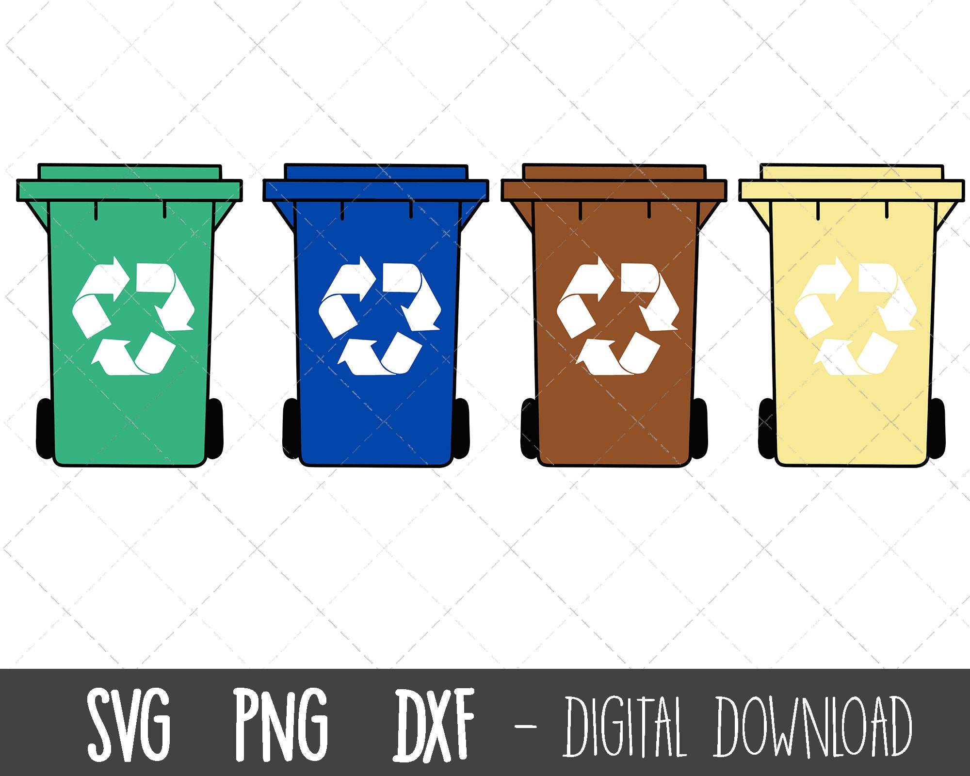 Recycle Bin Clipart Png