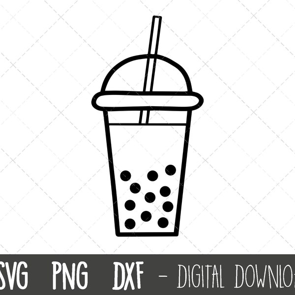 Boba Tea Cricut Machine - Etsy