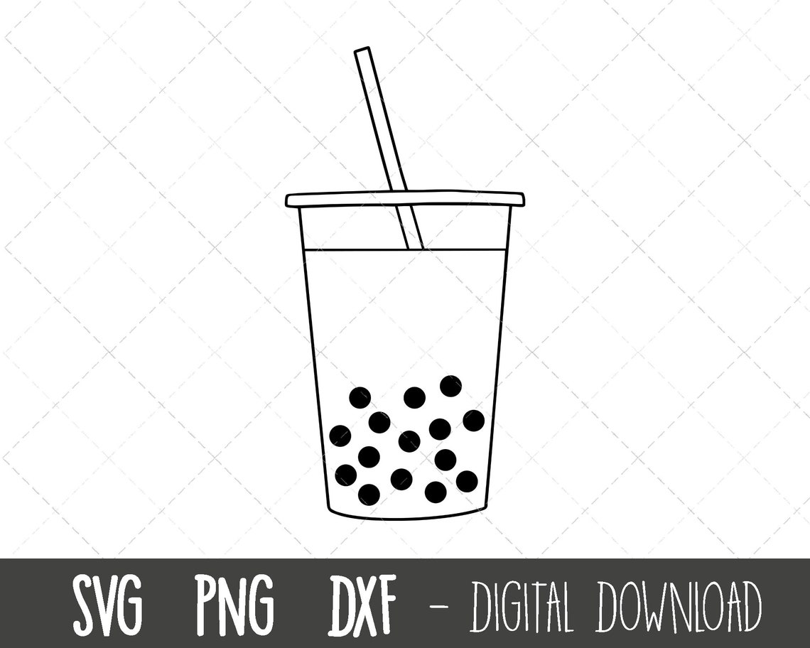 Bubble Tea Svg Boba Tea Svg Bubble Tea Clipart Boba Cup - Etsy Canada