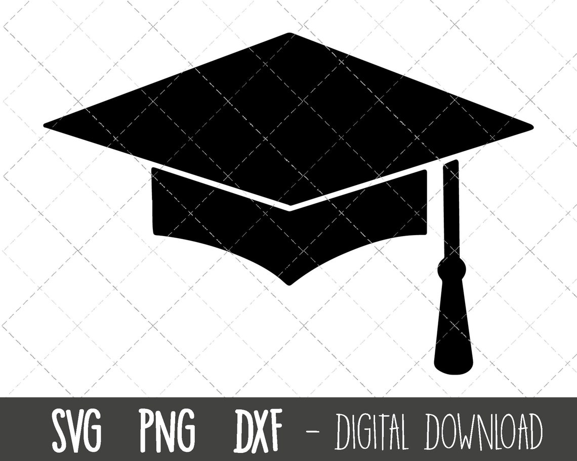 Graduation Hat SVG, Graduation Svg, Graduation Clipart Svg, Graduation ...