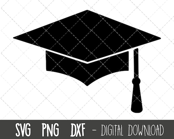 Graduation Hat SVG Graduation Svg Graduation Clipart Svg | Etsy
