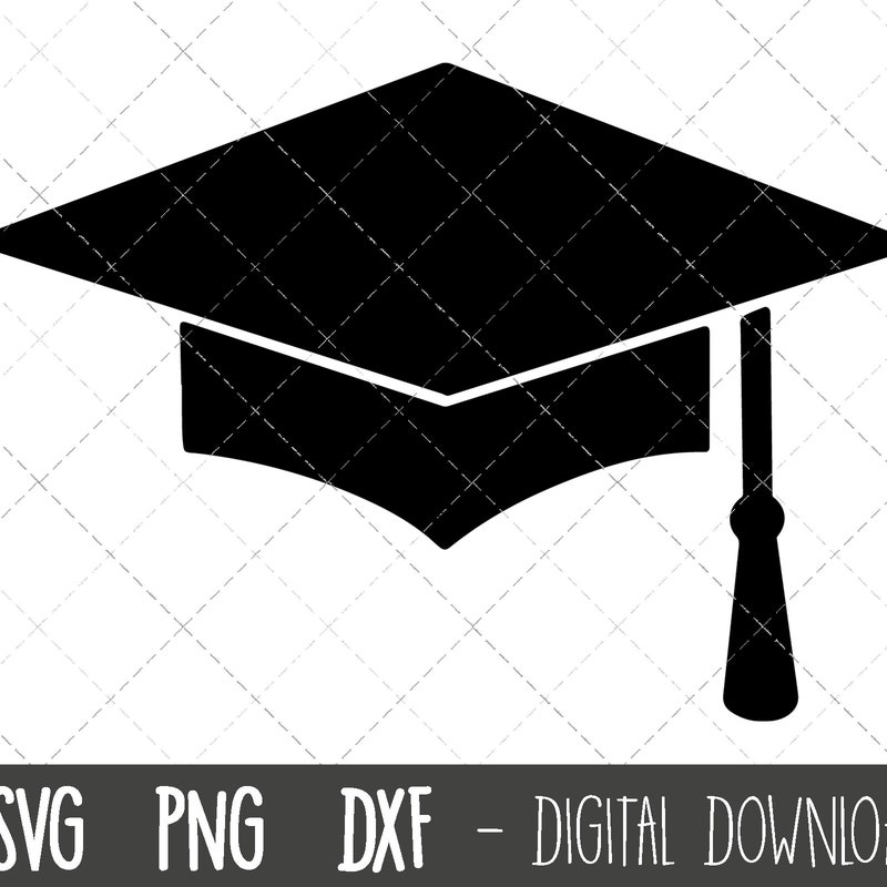 Graduation Hat Svg - Etsy
