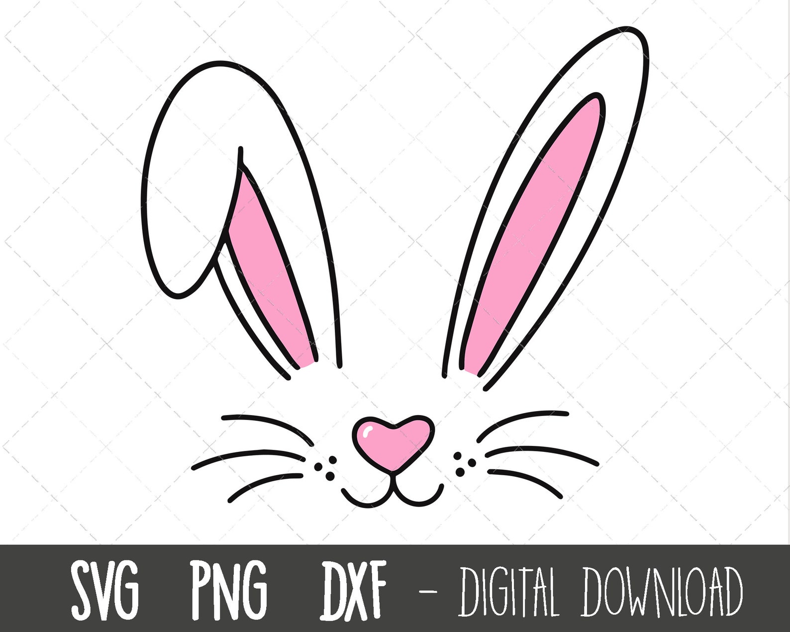 Bunny Ears SVG Easter Svg Easter Svg Bunny Png Rabbit | Etsy