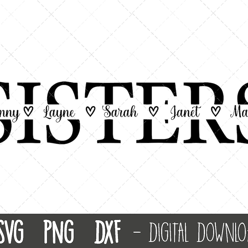 Funny 3 Sisters Png - Etsy