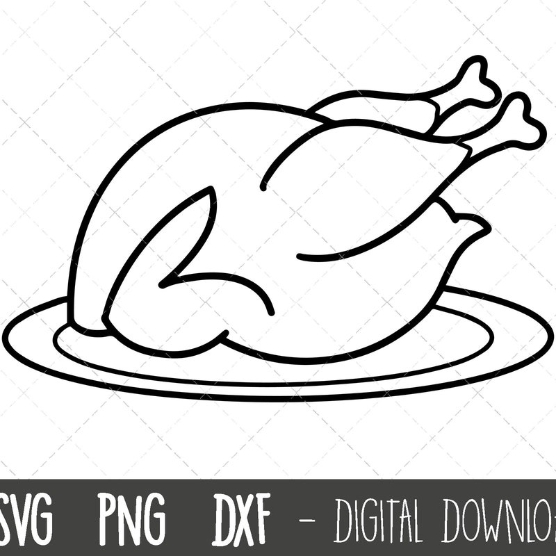Turkey Outline - Etsy