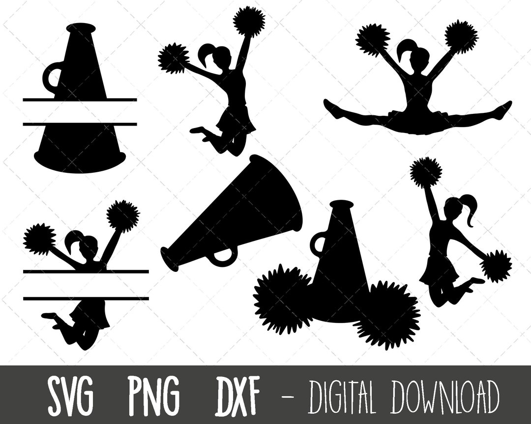 Cheerleading Svg Bundle Cheerleader Svg, Cheerleading Svg, Cheer Svg ...