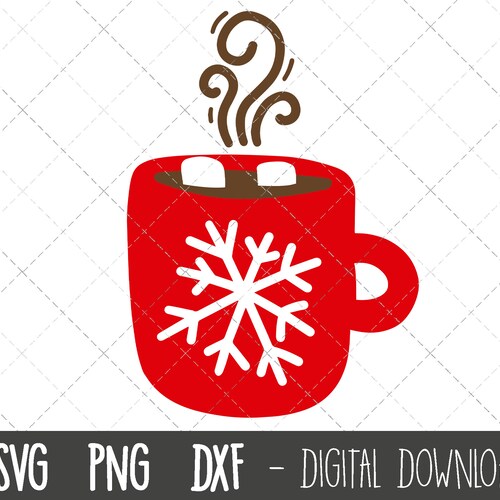 Digital Clipart-christmas Cocoa-hot Chocolate-holiday - Etsy