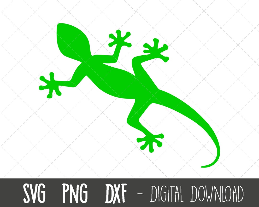 Lizard Svg, Gecko Svg, Lizard Silhouette, Gecko Clipart, Reptile Svg ...
