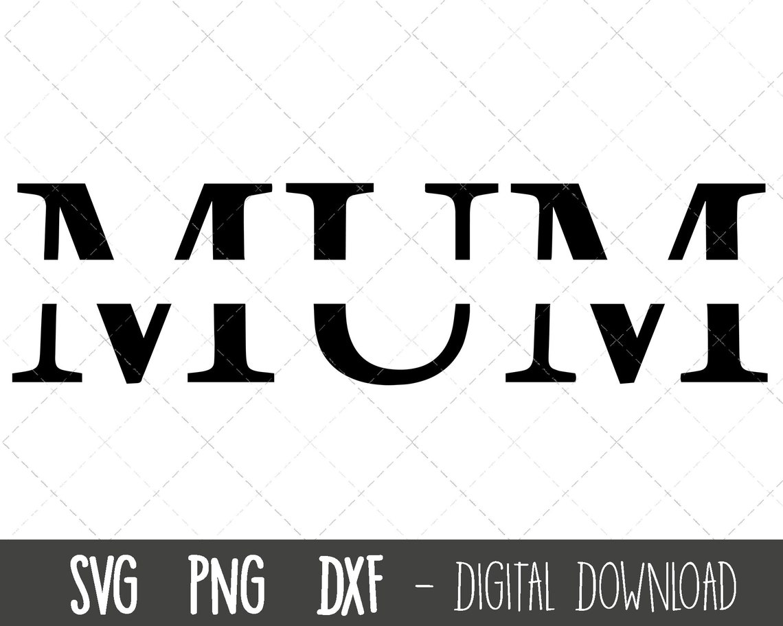 Mum SVG, Mother Svg, Mother's Day SVG, Mum Split Name Frame Svg, Mom ...