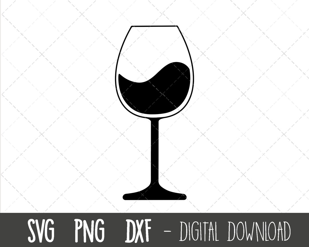 Wine Glass Svg Wine Glasses Svg Valentines Day Svg Wine Svg Wine Glass Clipart Love Svg