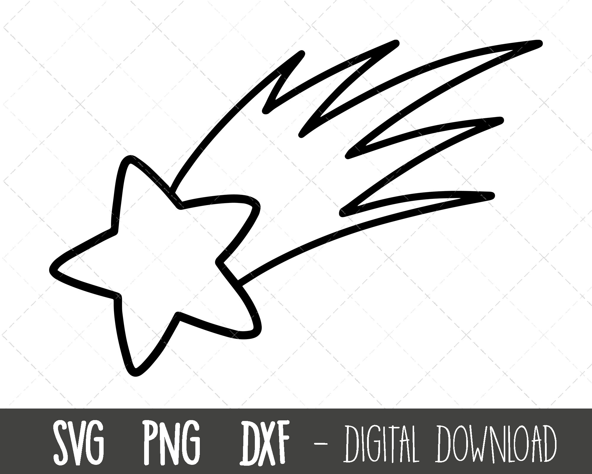 Shooting Star Svg Star Svg Stars Svg Shooting Star Png - Etsy UK
