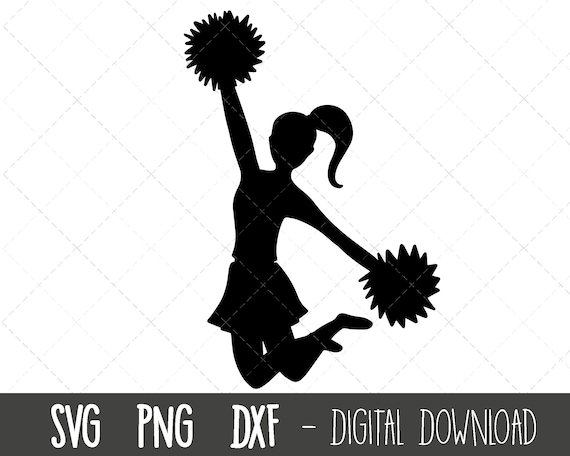 Cheerleader Svg Cheerleading Svg Cheer Svg Cheerleader | Etsy