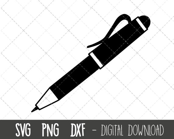 Pen Svg Ball Point Pen Svg Pen Clipart Teacher Svg Pen - Etsy