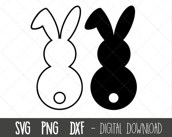 Easter Bunny SVG Bunny Svg Easter Svg Rabbit Svg Bunny | Etsy