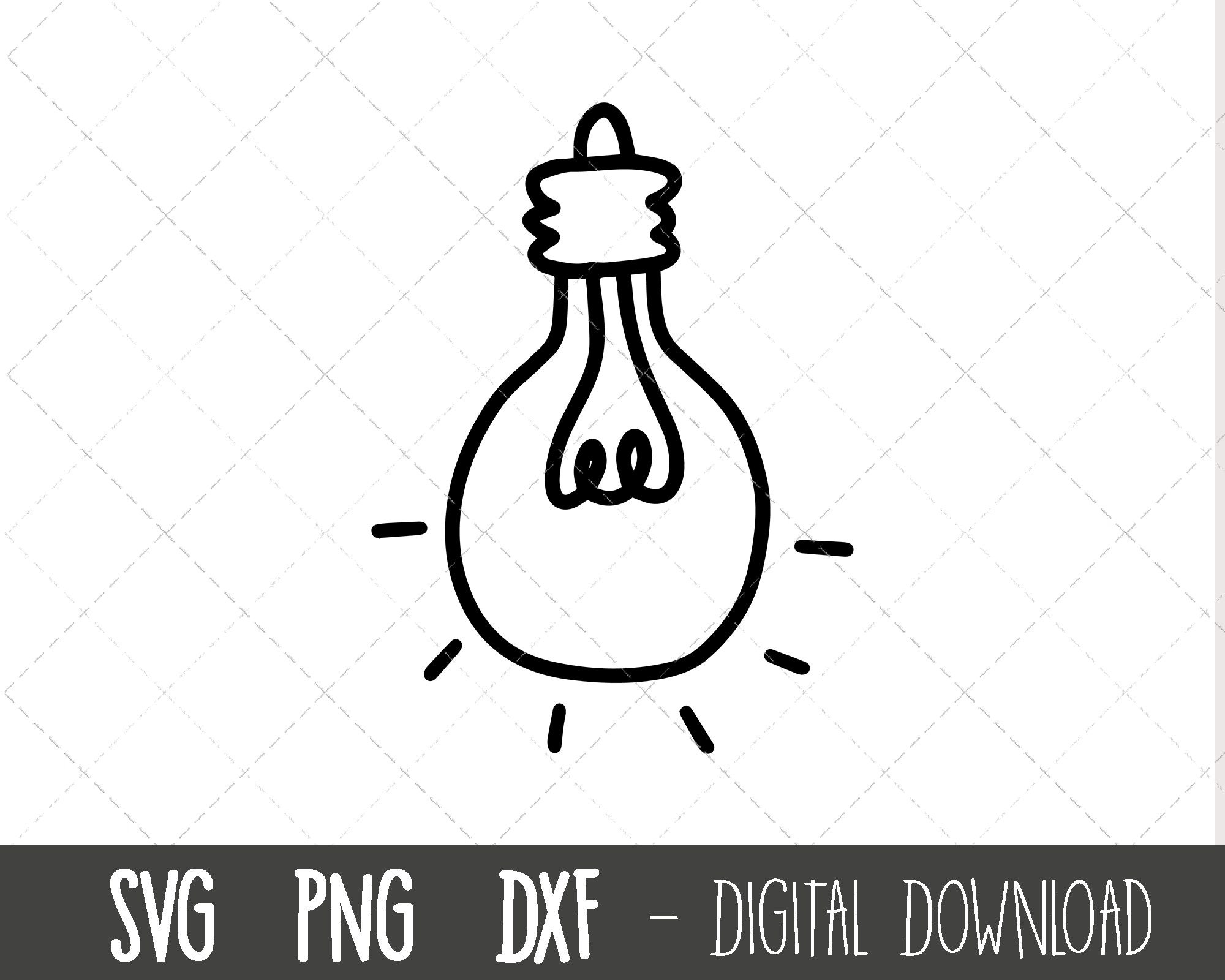 Bright Light Bulb Clipart