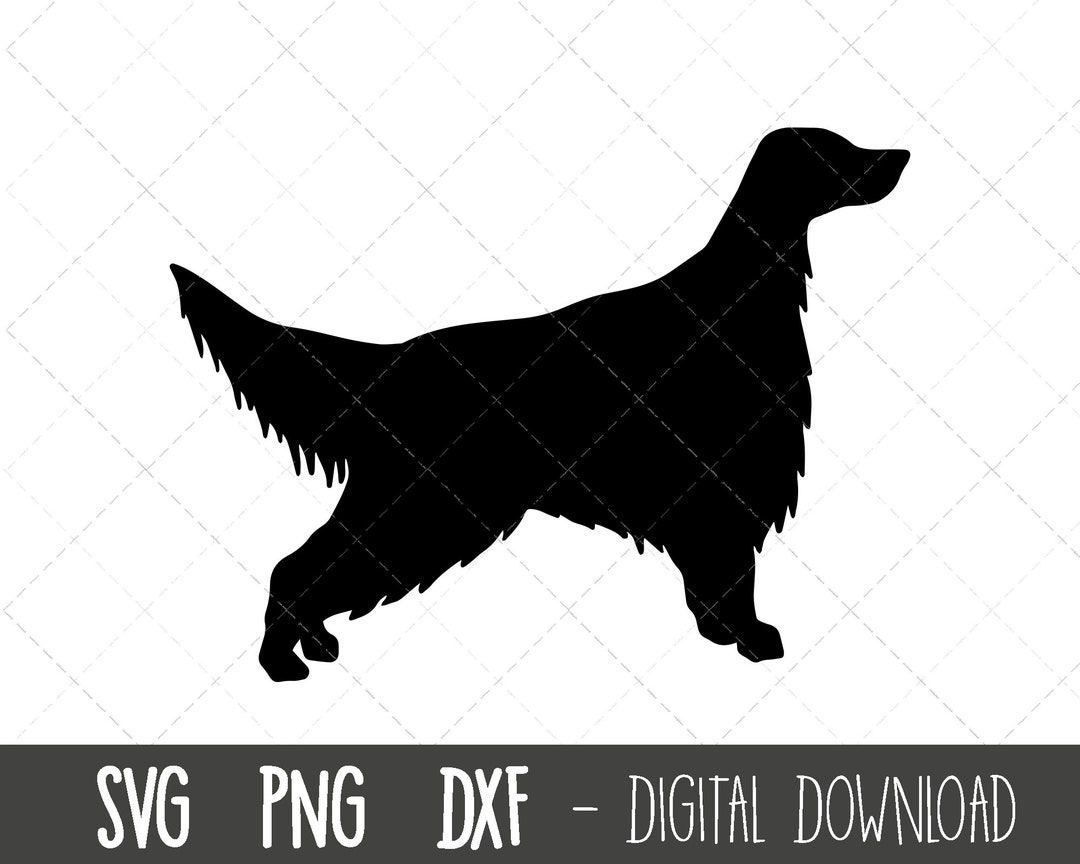 English Setter Svg, Dog Svg, English Setter Silhouette, English Setter ...