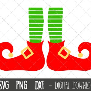 Elf Shoes Svg, Elf Svg, Christmas Svg, Elf Svg File, Elf Feet Svg, Elf ...