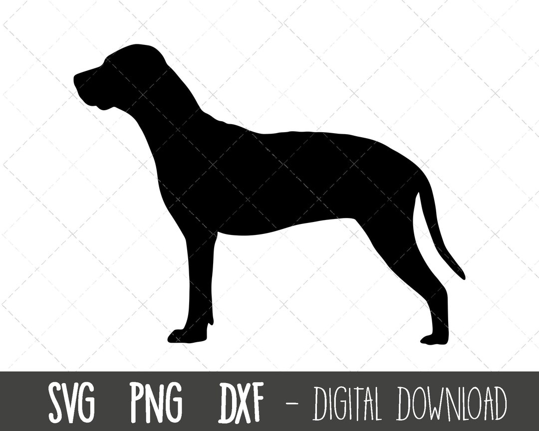 Leopard Hound Svg, Dog Svg, American Leopard Hound Silhouette, Hound ...