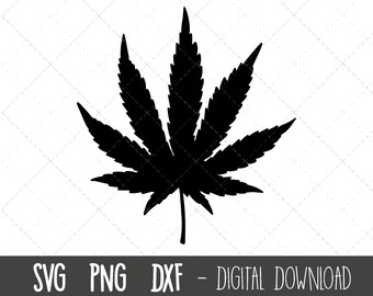 Pot Leaf Clipart - Etsy