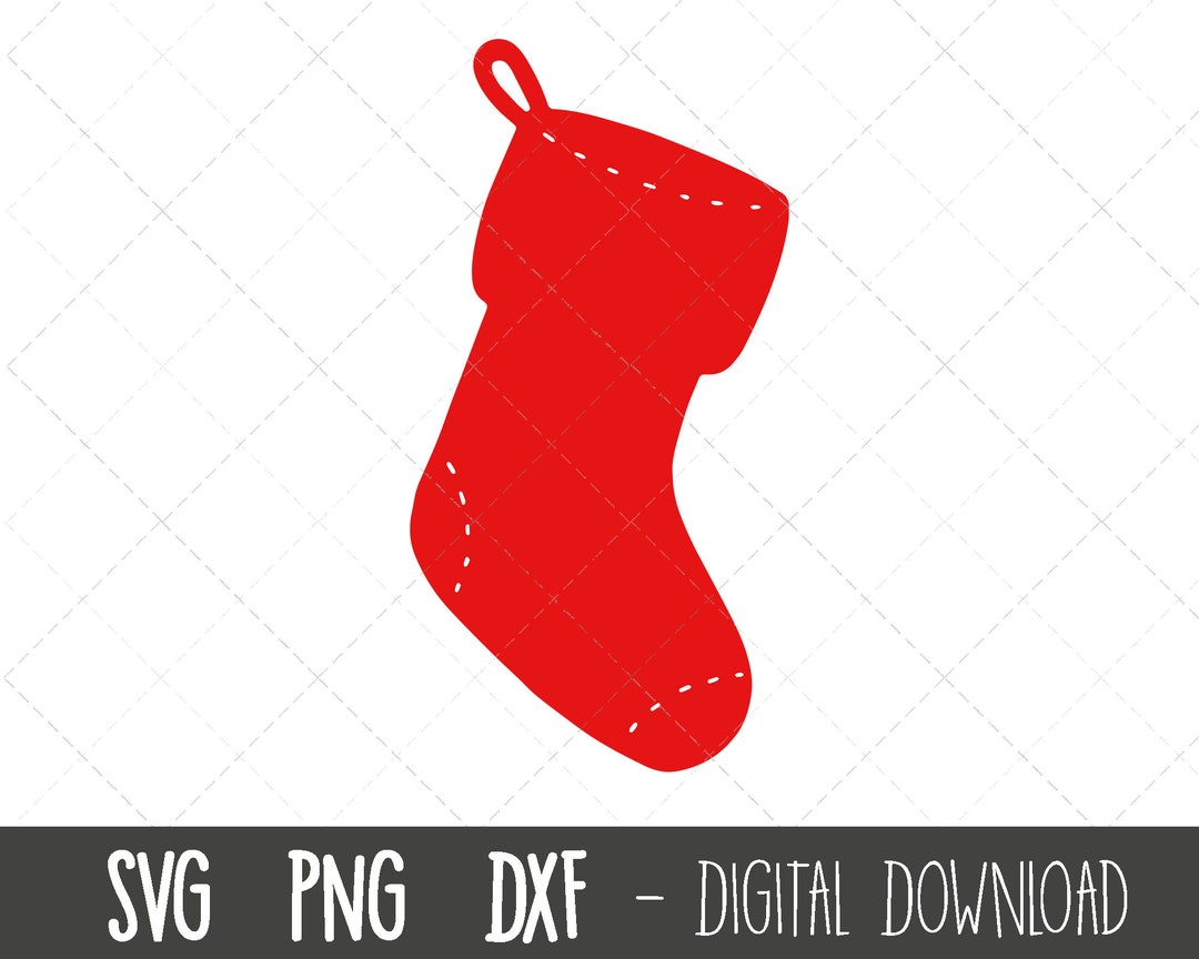Christmas Stocking Svg, Christmas Stocking Clip Art, Christmas Clip Art ...