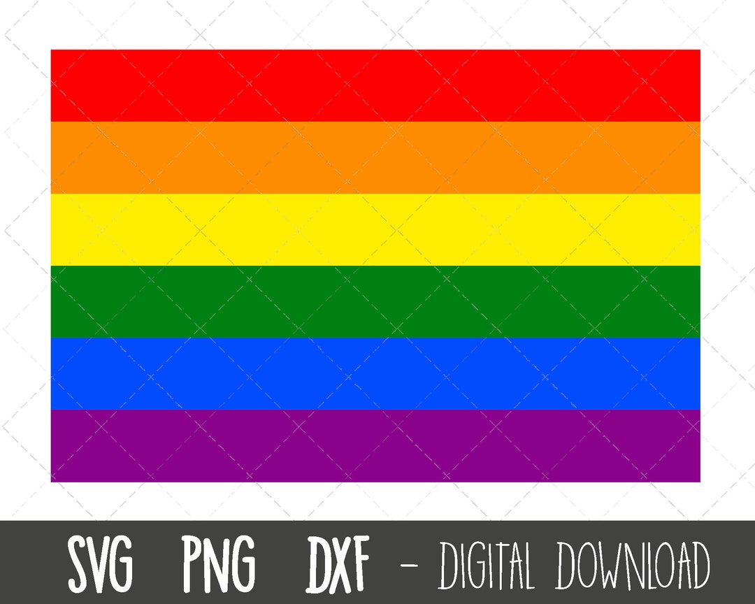 Pride Flag SVG, Flag Svg, Pride Awareness Svg Cut File, Pride Flag Clipart Svg, Pride Png, Dxf ...