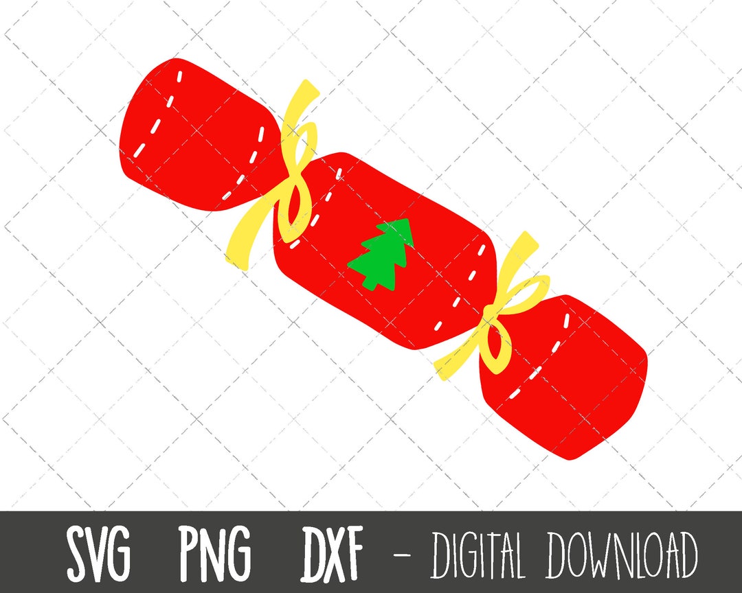 Christmas Cracker Svg, Christmas Cracker Clip Art, Christmas Clip Art ...