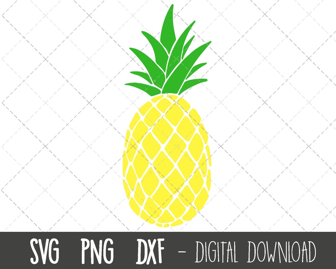 Pineapple SVG, Fruit Svg, Pineapple Svg Cut File, Pineapple Clipart Svg ...
