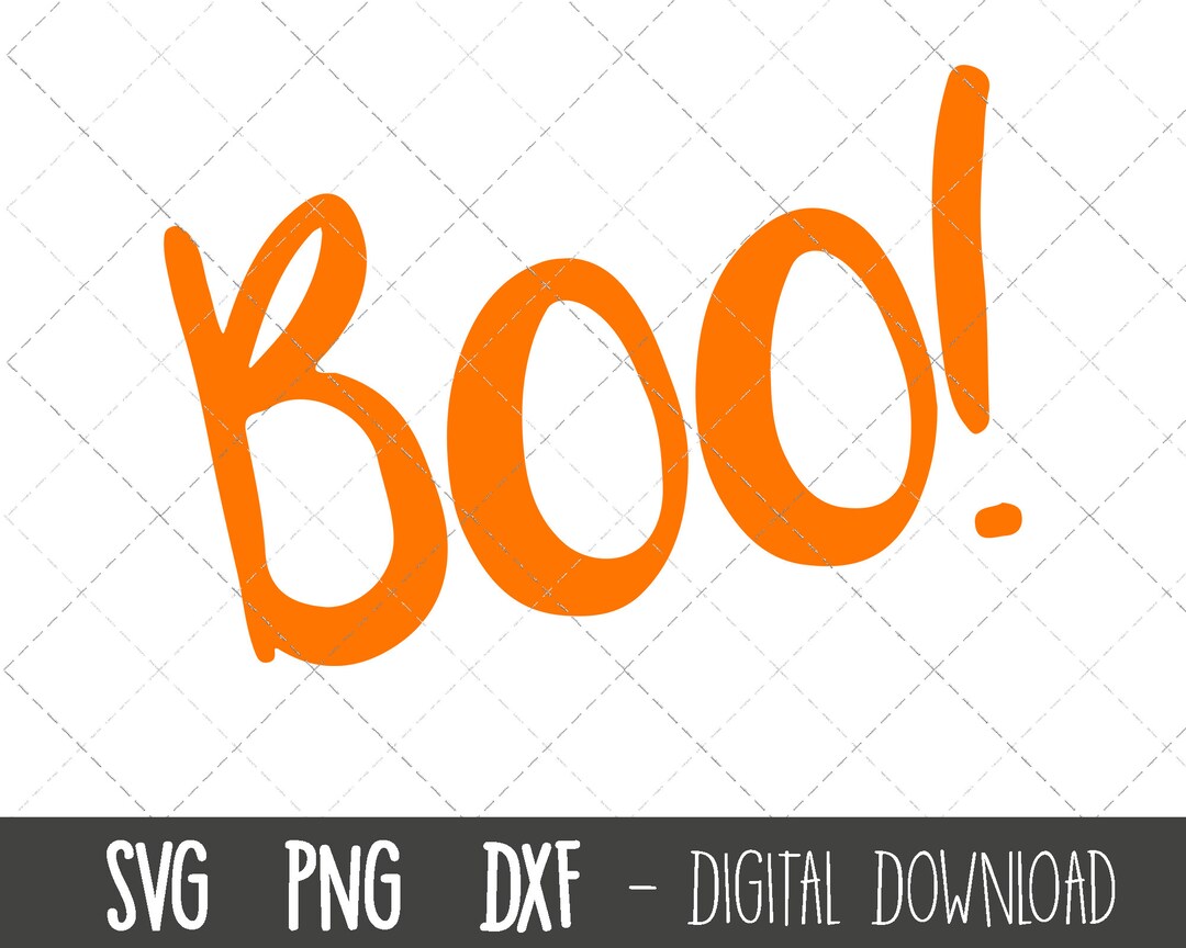 Boo Svg, Halloween Svg, Boo Silhouette Svg, Halloween Boo Png, Funny ...
