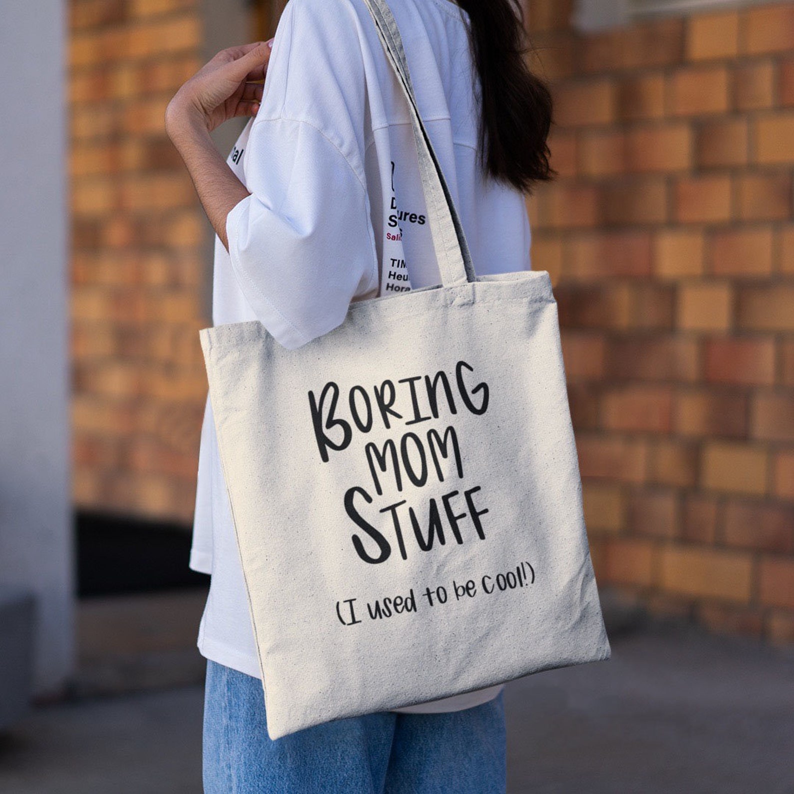 Boring Mom Stuff Svg Bag Svg Tote Bag Svg Mother Svg Funny - Etsy