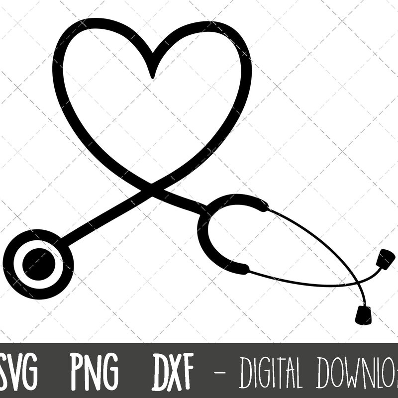 Stethoscope Svg - Etsy