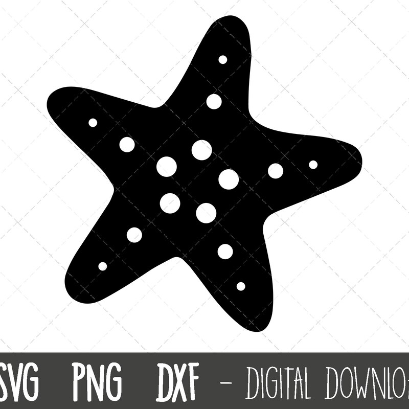 Starfish Svg - Etsy