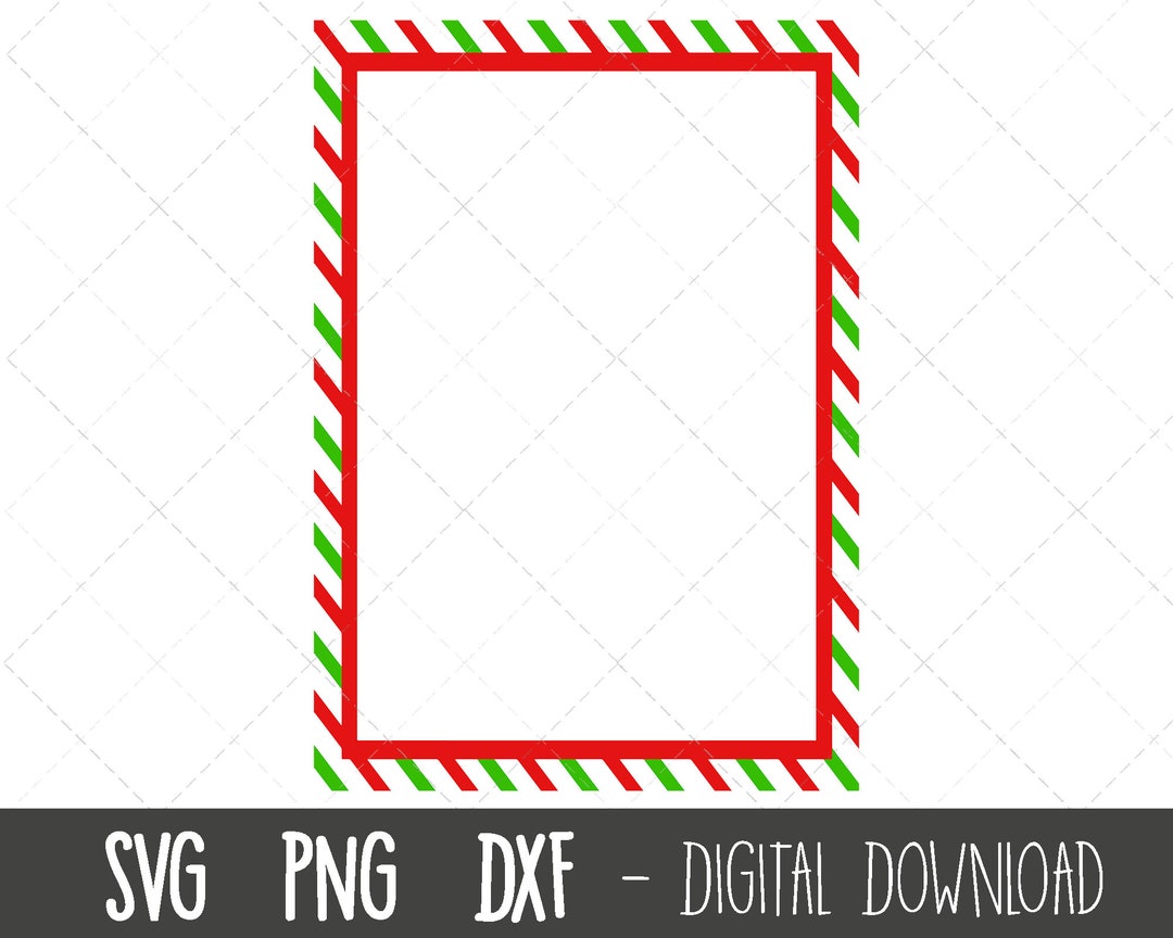 Christmas Candy Border Clipart